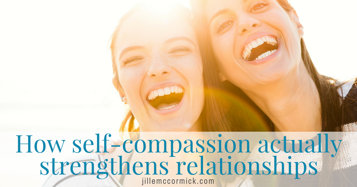 Self-compassion helps relationships